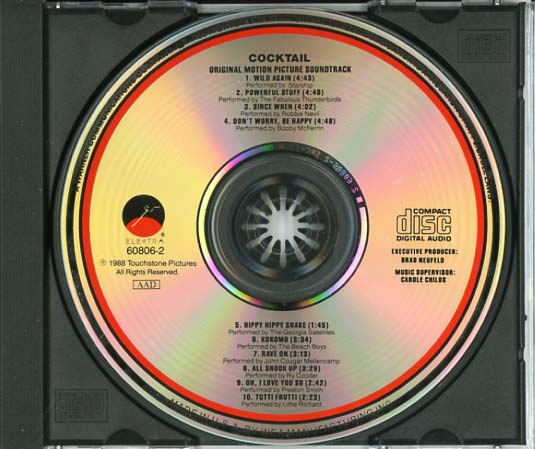 Cocktail Soundtrack (1988) - CD Sniper Reference Collection of Rare ...